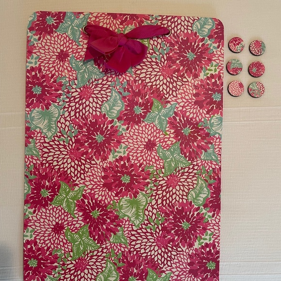 Lilly Pulitzer | Office | Lilly Pulitzer Magnetic Bulletin Board | Poshmark